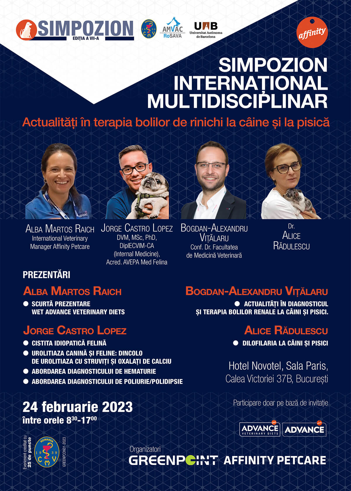 Congres Actualități în Terapia și Bolile De Rinichi La Câine și Pisică Cmv România